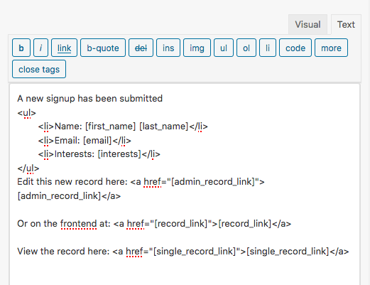 Template Tags – xnau webdesign
